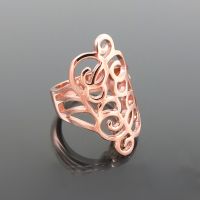 Rose gold wrap ring store